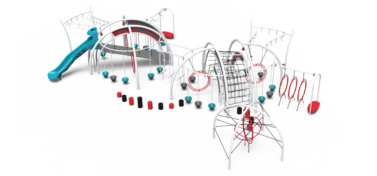 NRG Kinetics Commercial Playground | Fitness Challenges