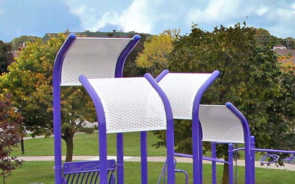 Arched Roof with Slots | Bus Stop Style | LTC