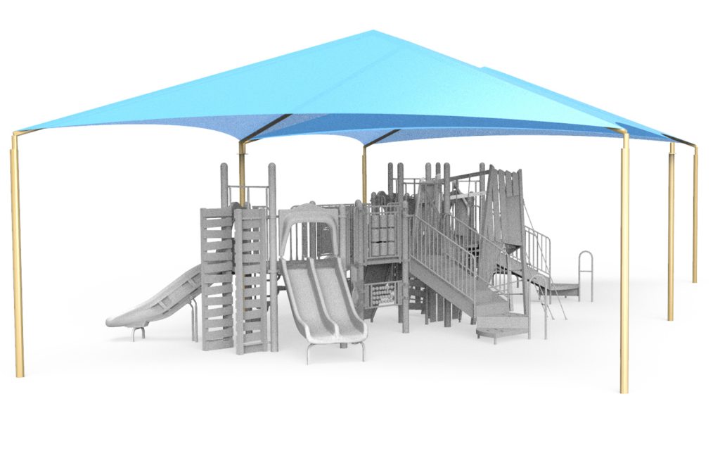 Playground Shade Structures - Playground Equipment Shade | LTC