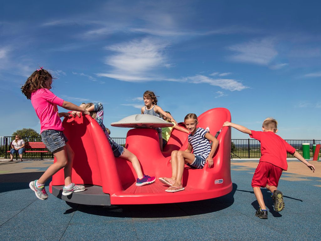 Revolution Inclusive Spinner - Merry Go Round Playground