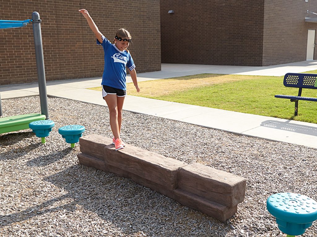 Stacked Timber Balance Beam | LTC