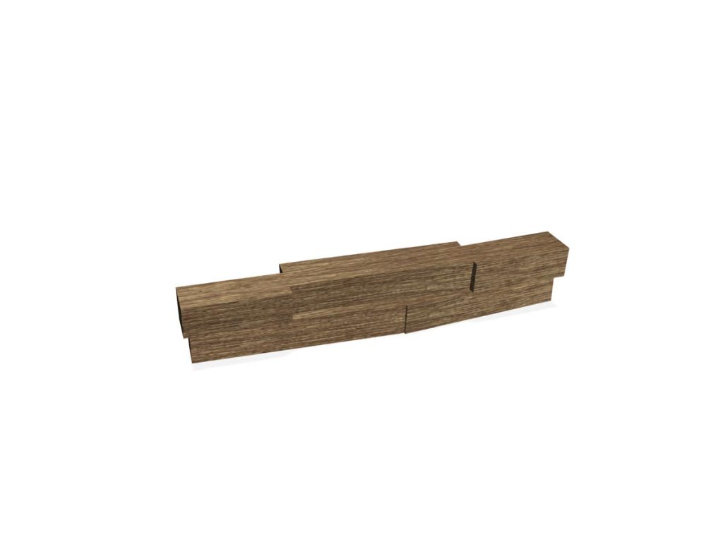Stacked Timber Balance Beam | LTC