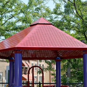 Steel Mesh Hex Roof | LTC