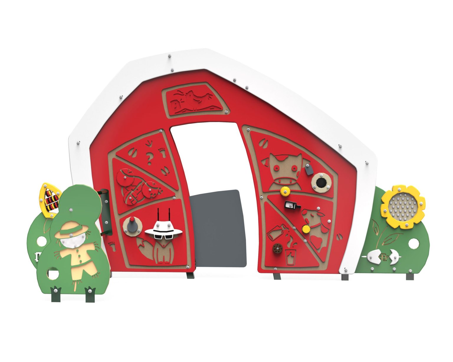 Barnyard Playset for Toddlers with Interactive Elements