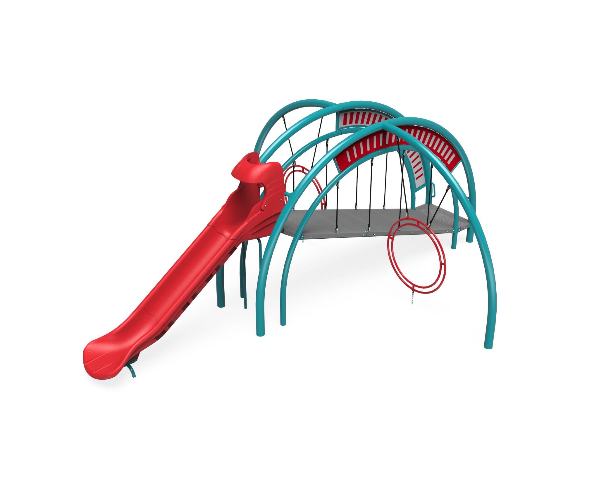 Double Arch Hub with Slide and Climb | LTC
