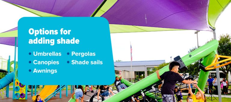 How to Keep Playgrounds Cool When the Weather Is Hot | LTC