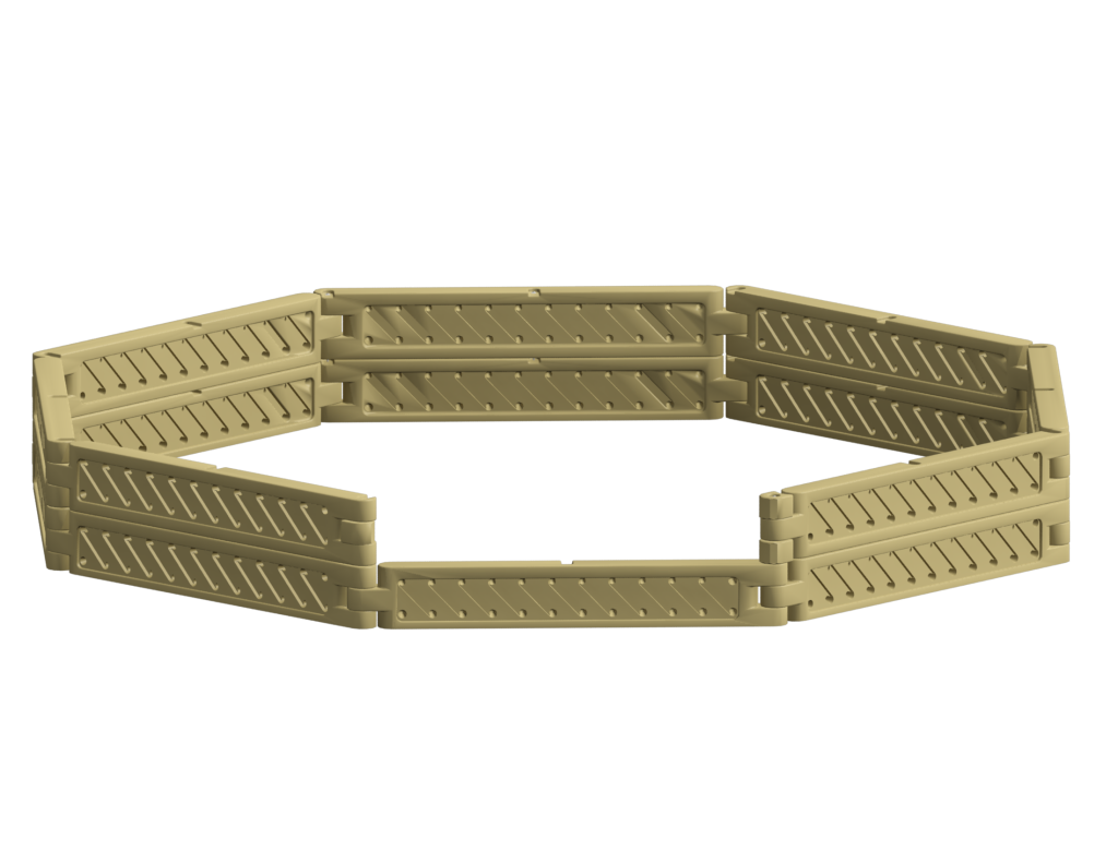 6' Gaga Pit Octagon Surface Mount | LTC