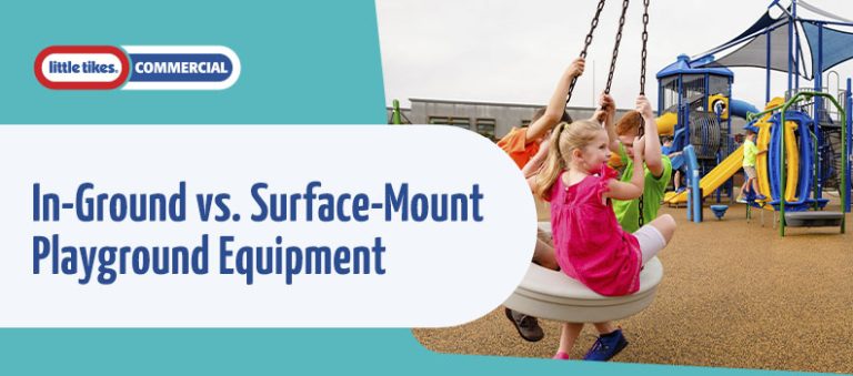 In-Ground vs. Surface-Mount Playground Equipment | LTC