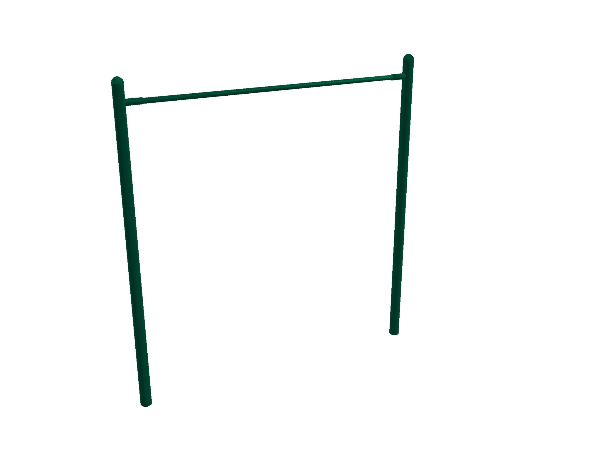 Single Post 2 Seat Frame Only | LTC